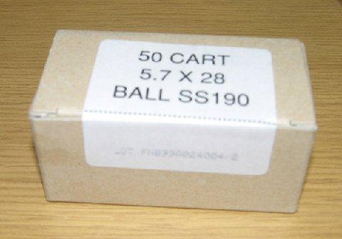 Fn Ss190 50 Rnd Bx 5.7 X 28 Preban Real Ap Ammo For Sale at GunAuction ...