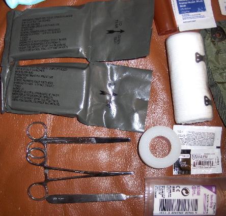New U.S. Military Individual Field First Aid Kit For Sale at GunAuction ...
