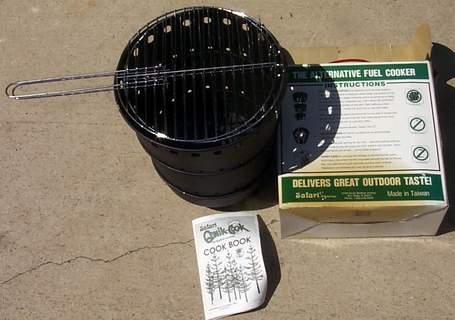 NEW ALL STEEL QUICK COOK NEWSPAPER GRILL