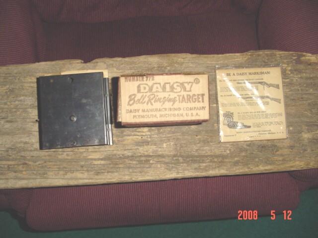 Vintage 1940`S Daisy Bell Target W/Box & Targets For Sale at GunAuction ...
