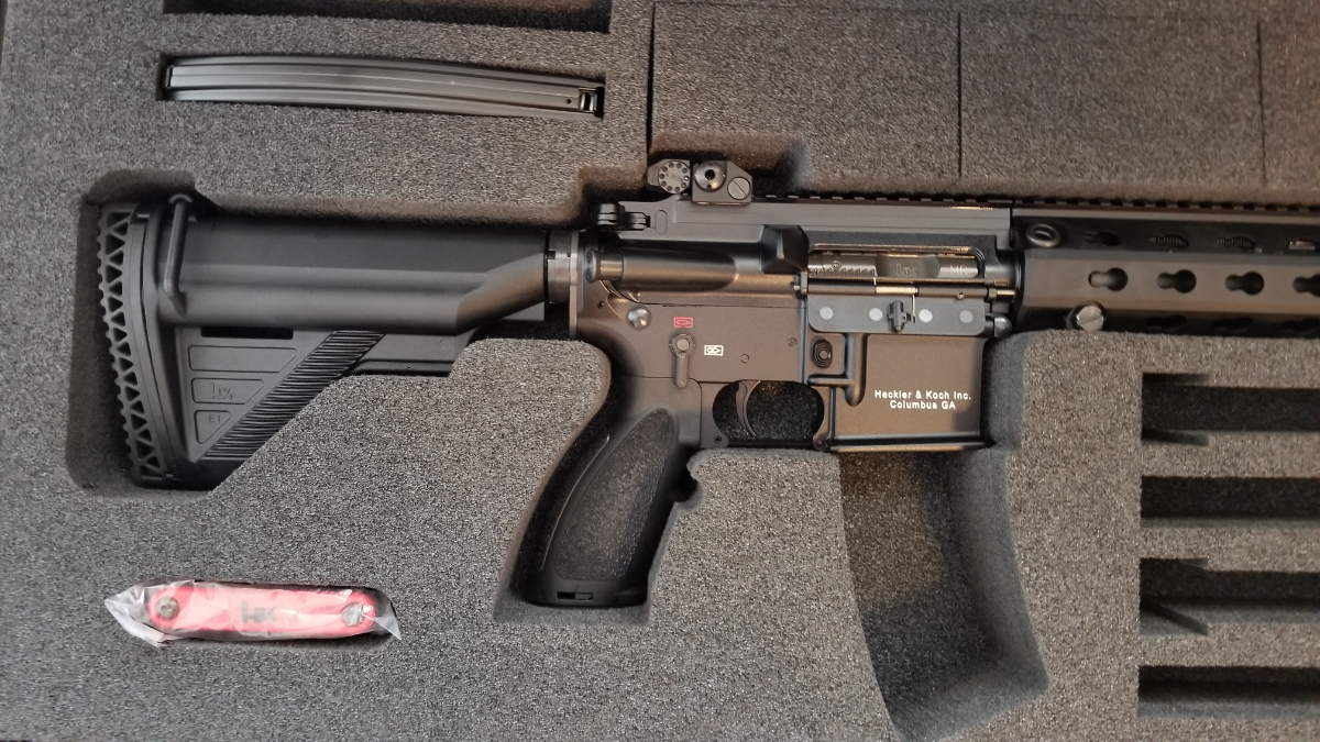 H&K Heckler & Koch Mr 556 A1 (Match Rifle) 5.56 With H&K Hard Case ...
