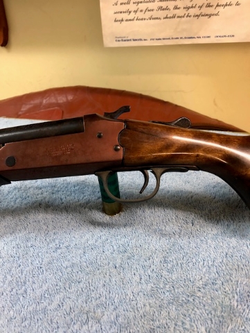 Stevens Model 107 B, Blue With Copper Tone Receiver 12 Ga For Sale at ...