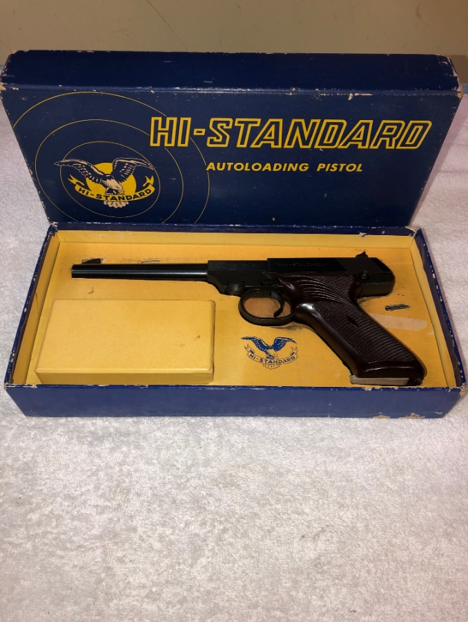 High Standard-Hi Standard 101 Series Dura-Matic, Blue, Unfired With ...