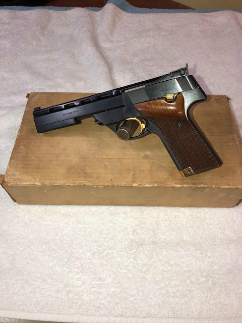 High Standard Victor, Blue, Ventilated Rib, 5 1/2" Barrel, With ...