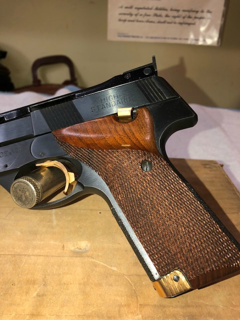 High Standard Victor, Blue, Ventilated Rib, 5 1/2" Barrel, With ...