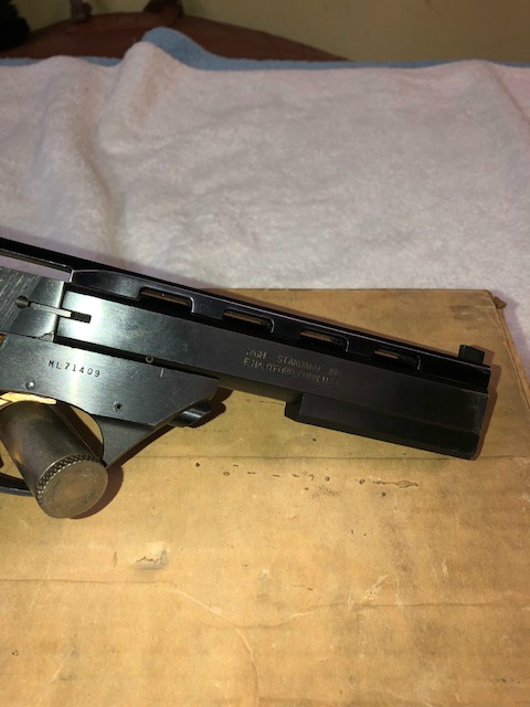 High Standard Victor, Blue, Ventilated Rib, 5 1/2" Barrel, With ...