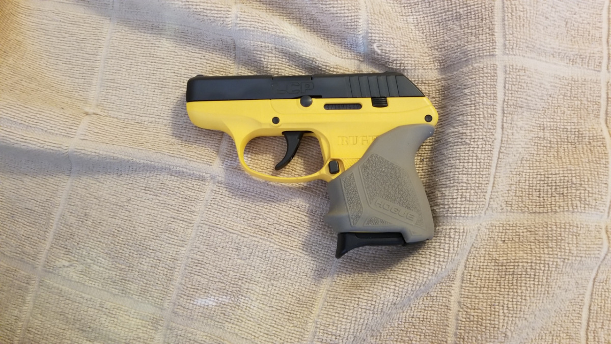 Ruger Lcp .380 Talo Edition Contractor Yellow .380 Acp For Sale at ...