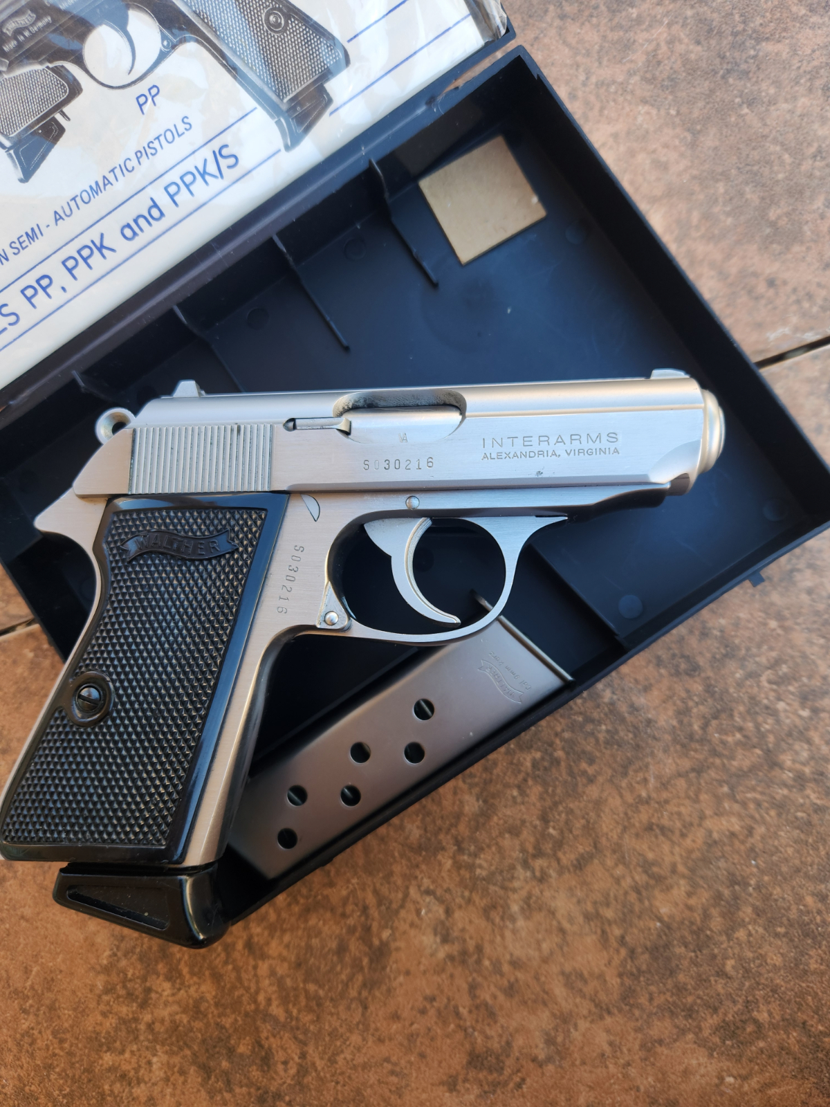 Pictures: Walther Interarms PPK/S .380 Stainless Steel .380 ACP - 17323391
