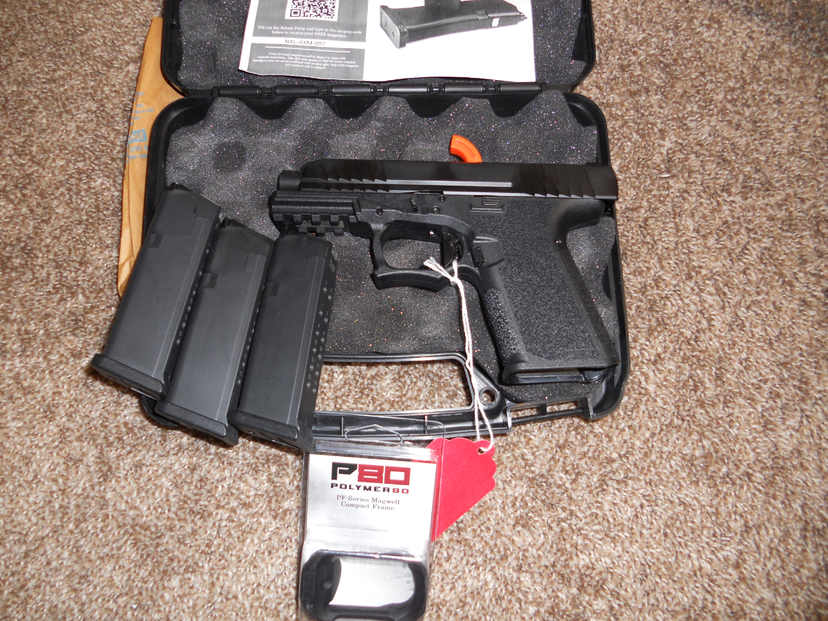 Polymer80 PFC9 with free PF-series Magwell 9mm Luger 17254594 ...