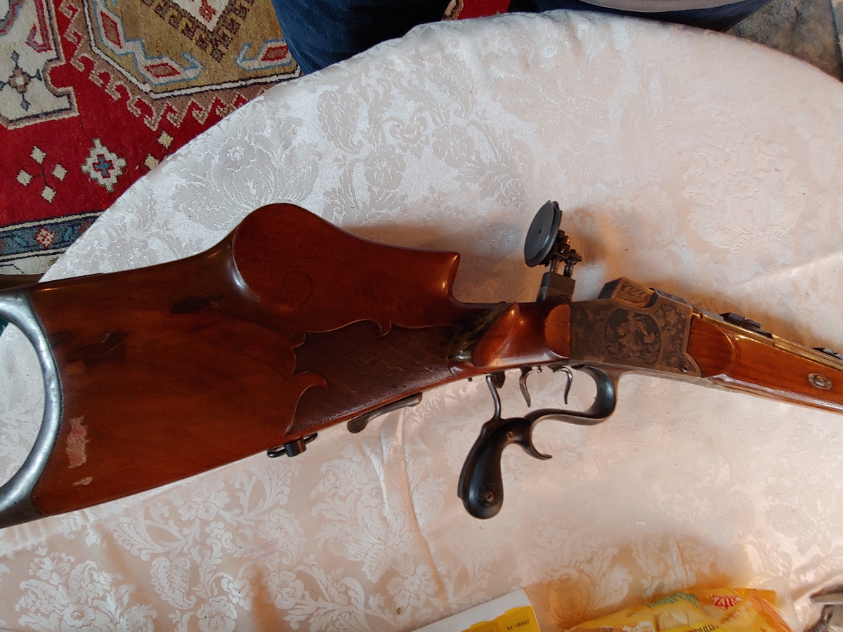 Austrian Schuetzen Target Rifle Early 1900'S Very Good Condition 9 ...