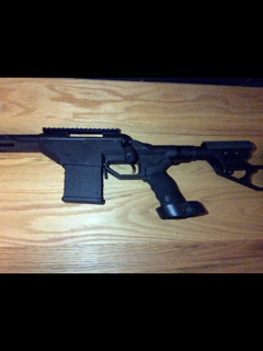 Custom Left Hand Savage .223 Remington Model 10ba Stealth .223 Rem. For ...