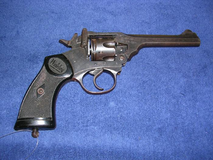 Webley Mark Iv .38 Revolver For Sale at GunAuction.com - 9441219