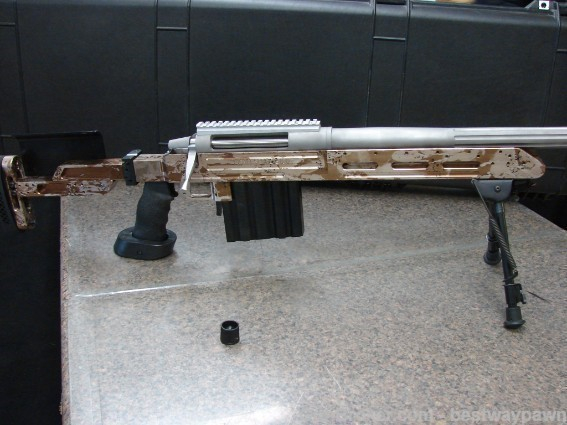 Xtreme Machining 338 Xtreme Tactical Rifle Stainless Steel .338 Lapua ...