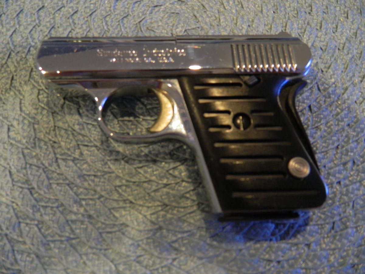 Sundance Industries Boa Chrome/Black Grips .25 Acp For Sale at ...