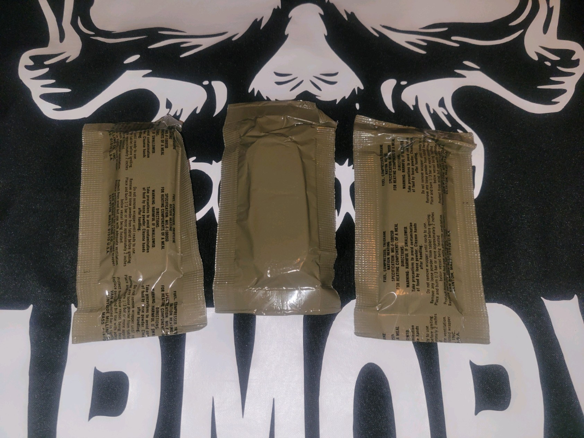 Federal Trioxane Bars - Fuel, Compressed - 15 boxes (45 fuel bars ...