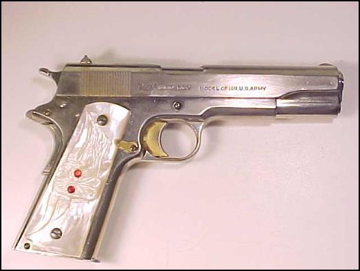 Colt 1911 45 Texas Ranger Rig.