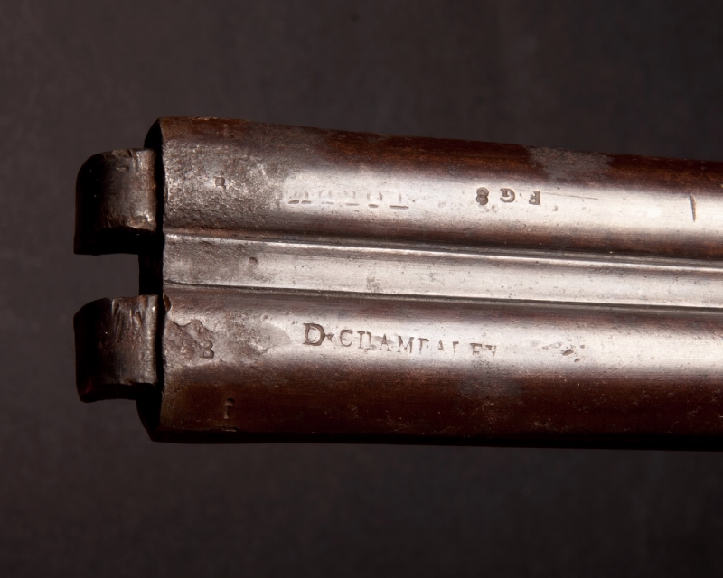 Flintlock Shotgun - Antique Antique Flintlock Shotgun Double Barrel 24 ...