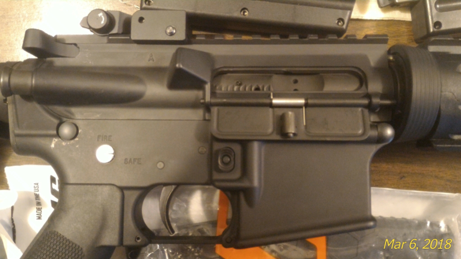 Dpms Panther Arms Ar-15 With .22lr Conversion Included 5.56mm Nato For ...