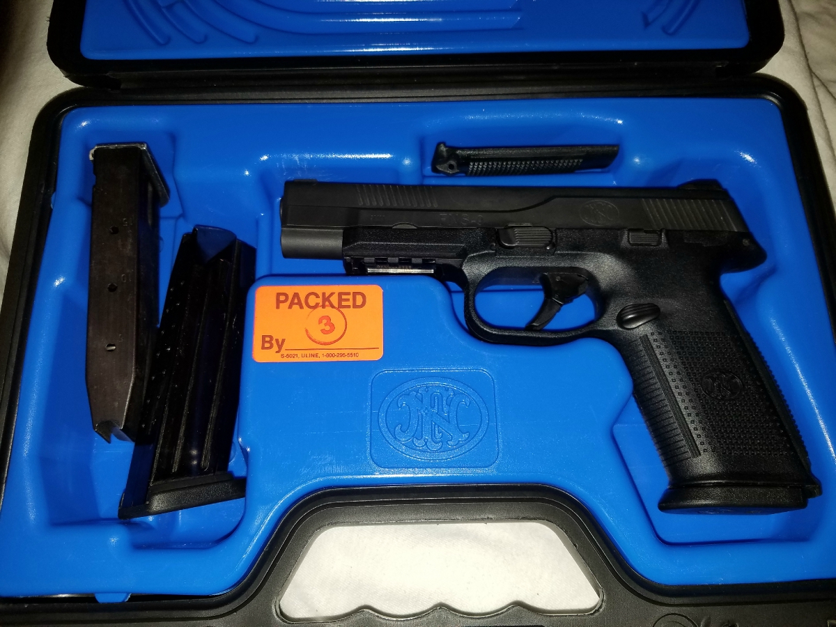 Fnh Fns 9l 5" Long Slide 9mm Luger For Sale at GunAuction.com - 17021664