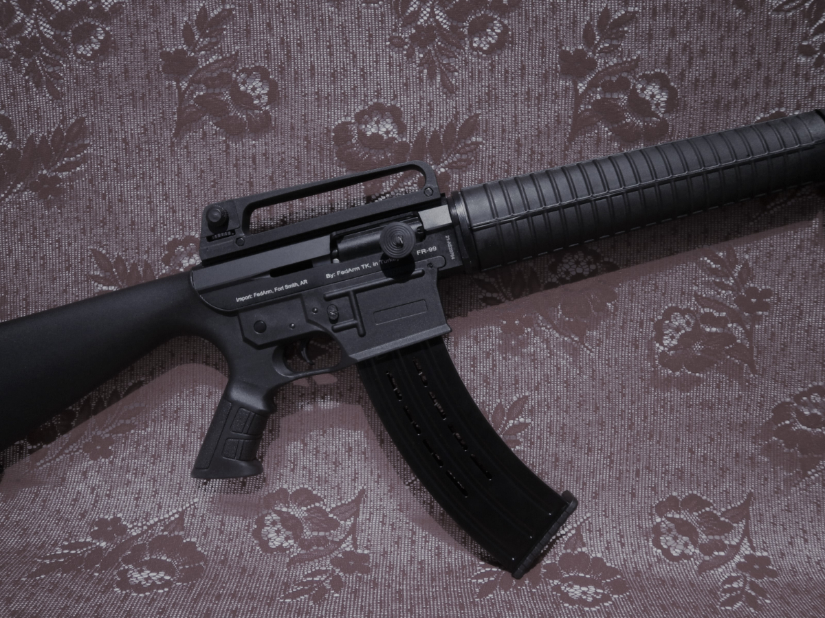 Berika Arms Model Fr-99, Semi Auto, Ar Tactical Style, One 5 And One 10 ...