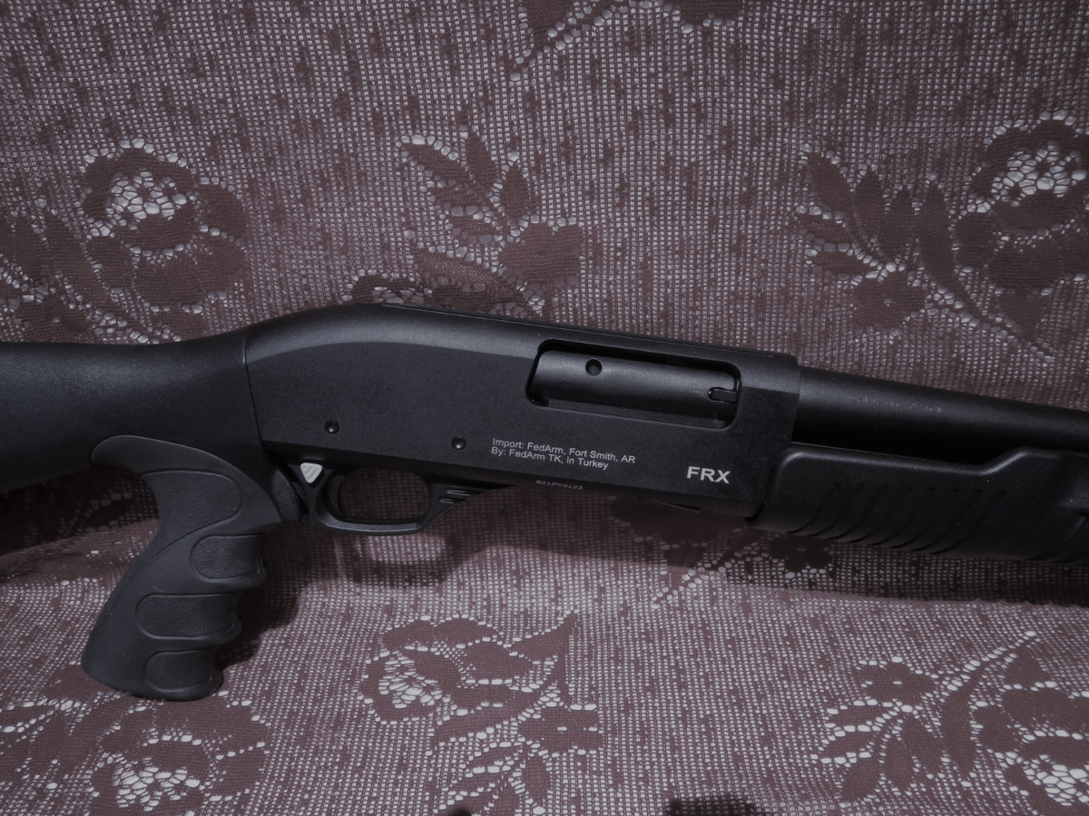 Berika Arms FRX Pump action 12-gauge, 3" chamber, 7+1 capacity tube fed with pistol grip 12 GA ...