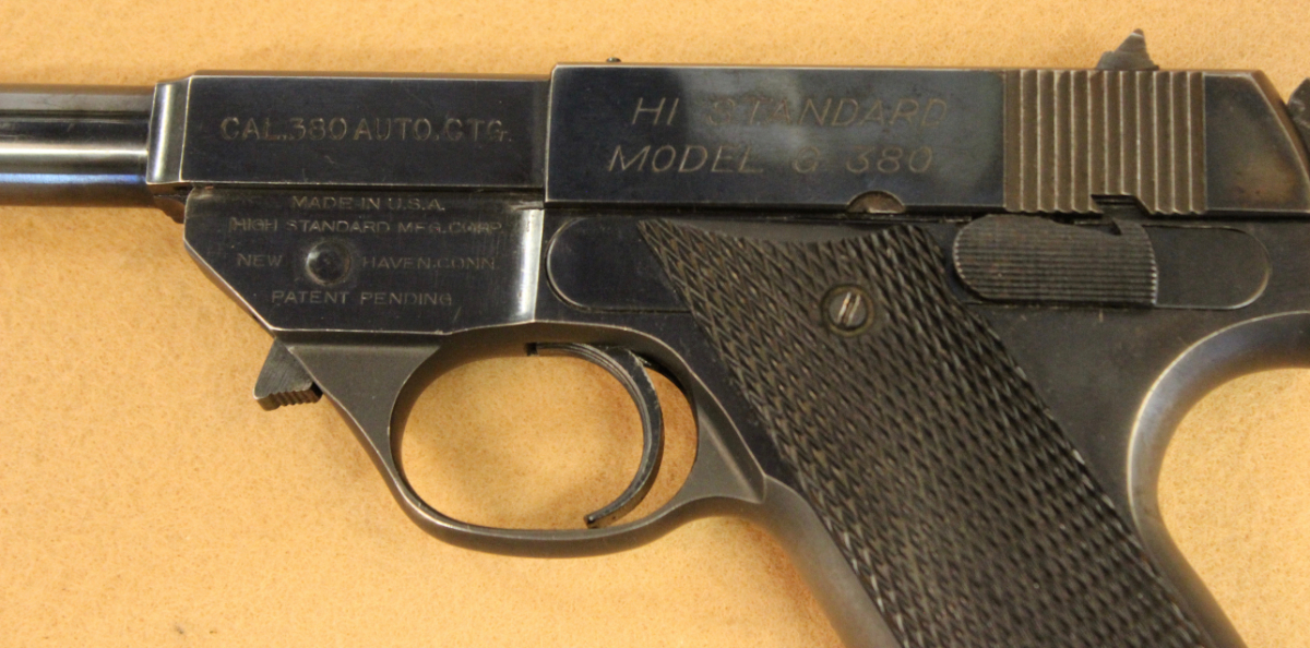 High Standard G Semi Auto Pistol .380 Acp For Sale at GunAuction.com ...