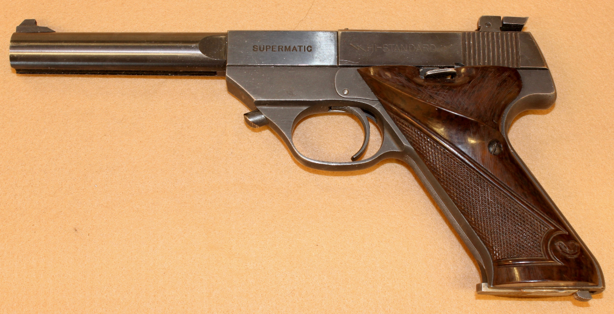 High Standard Supermatic Semi Auto Pistol .22 Lr For Sale at GunAuction ...