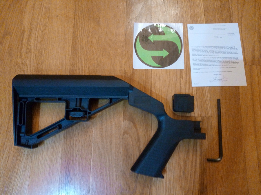 Slidefire Ssar-15 Sbs Bump Fire Stock For Sale at GunAuction.com - 14503600