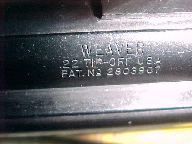 Weaver 22 Cal Tip-Off Scope For Sale at GunAuction.com - 7836472