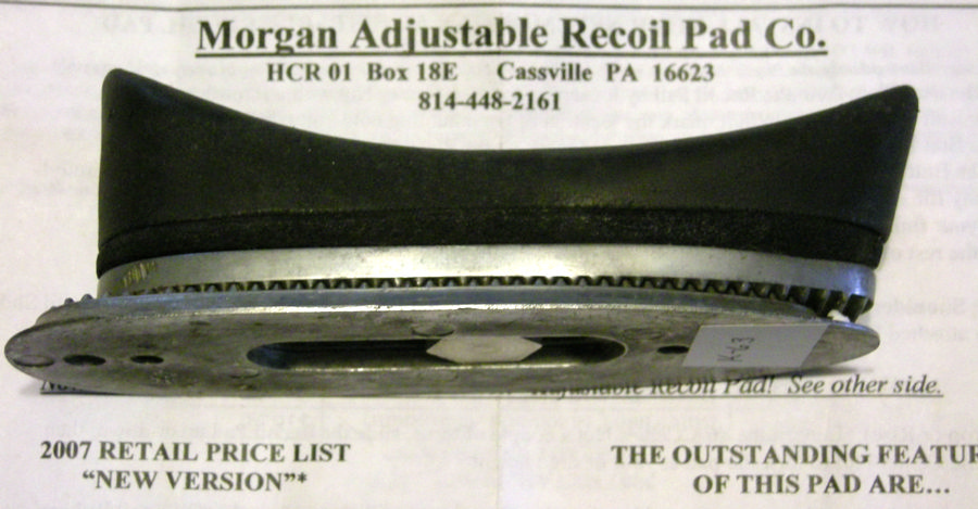 Morgan Adjustable Recoil Pad For Sale at GunAuction.com - 14451619