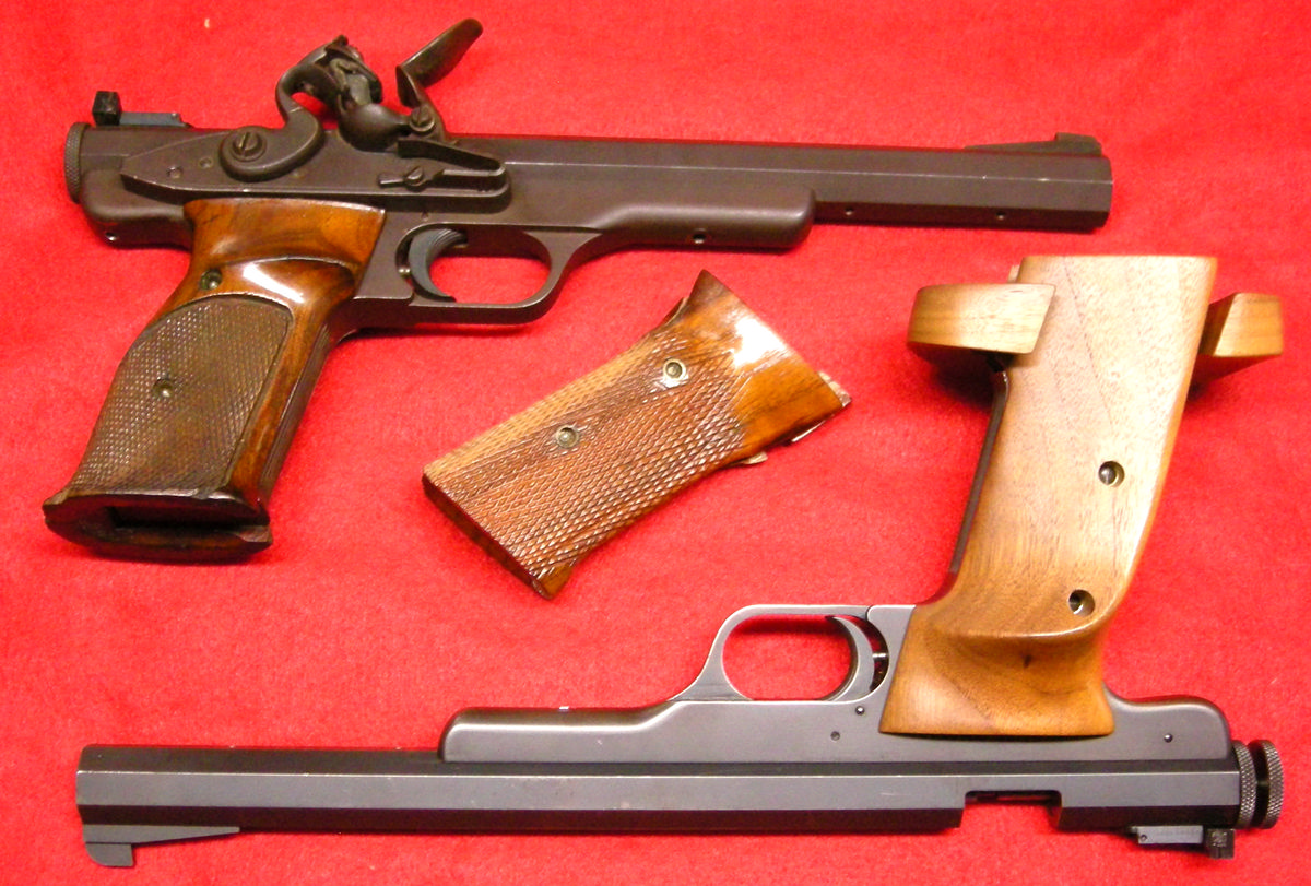 Yazel 45 Caliber Target Pistols Flint And Percussion .45 Acp For Sale ...