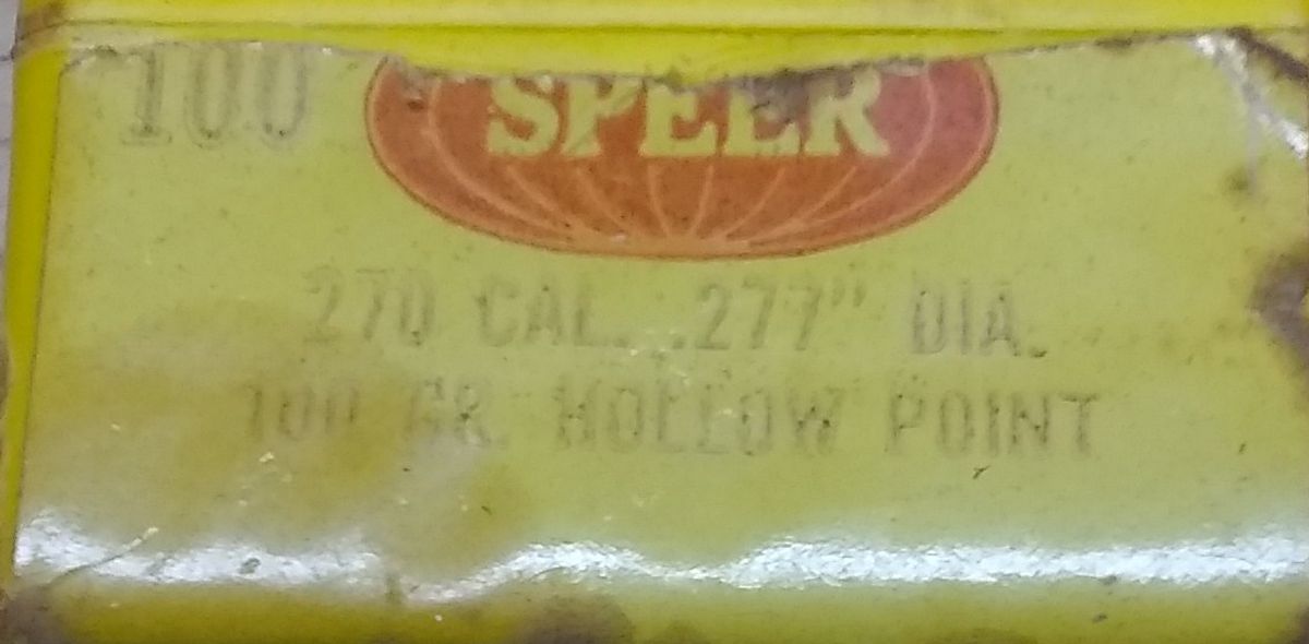 Speer 100 grain bullets .277 bullets 17210220 - GunAuction.com