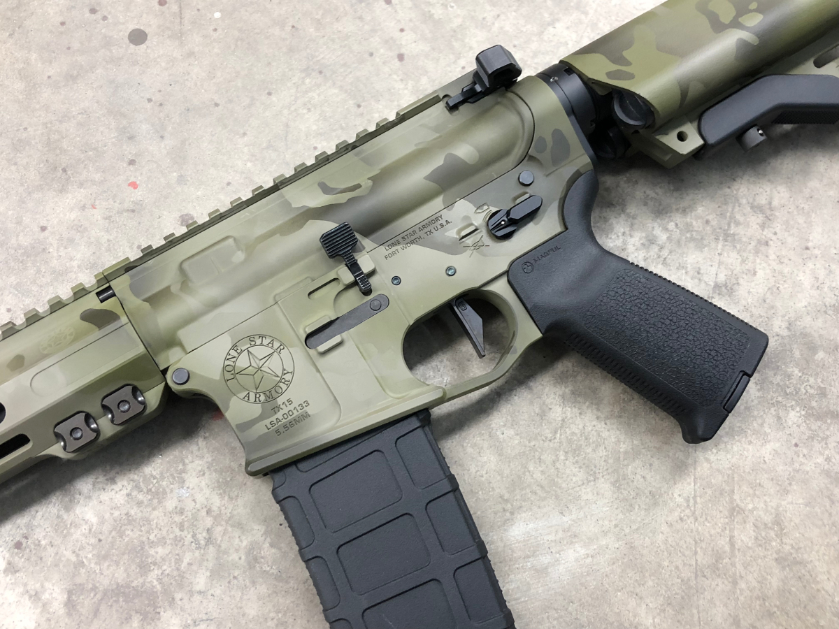 Pictures: Lone Star Armory TX15 Multicam Tropic Demo AR15 Multi Purpose ...