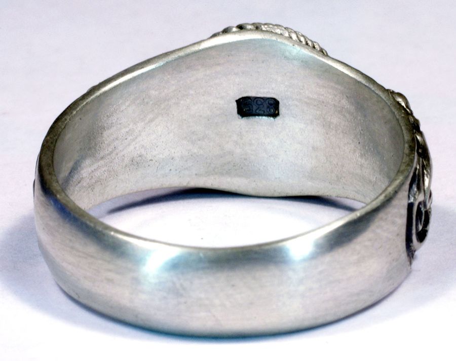 Wwi German 5th Ss Panzer Division Silver Ring For Sale at GunAuction ...