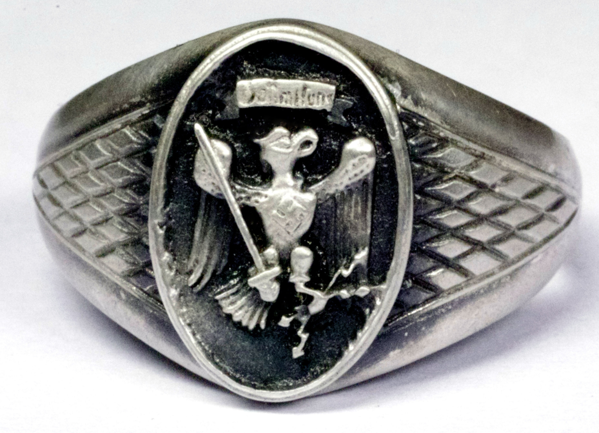 Criminal Police Silver Ring For Sale at GunAuction.com - 14887716
