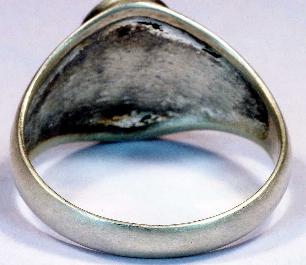 Criminal Police Silver Ring For Sale at GunAuction.com - 14887716