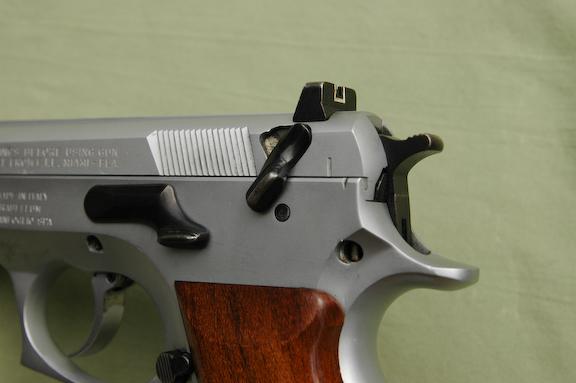 F.I.E. Tanfoglio Tz 75 9mm, Satin Chrome, Fine For Sale at GunAuction ...