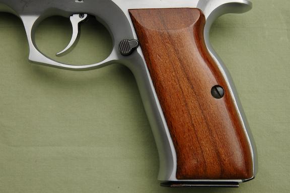 F.I.E. Tanfoglio Tz 75 9mm, Satin Chrome, Fine For Sale at GunAuction ...