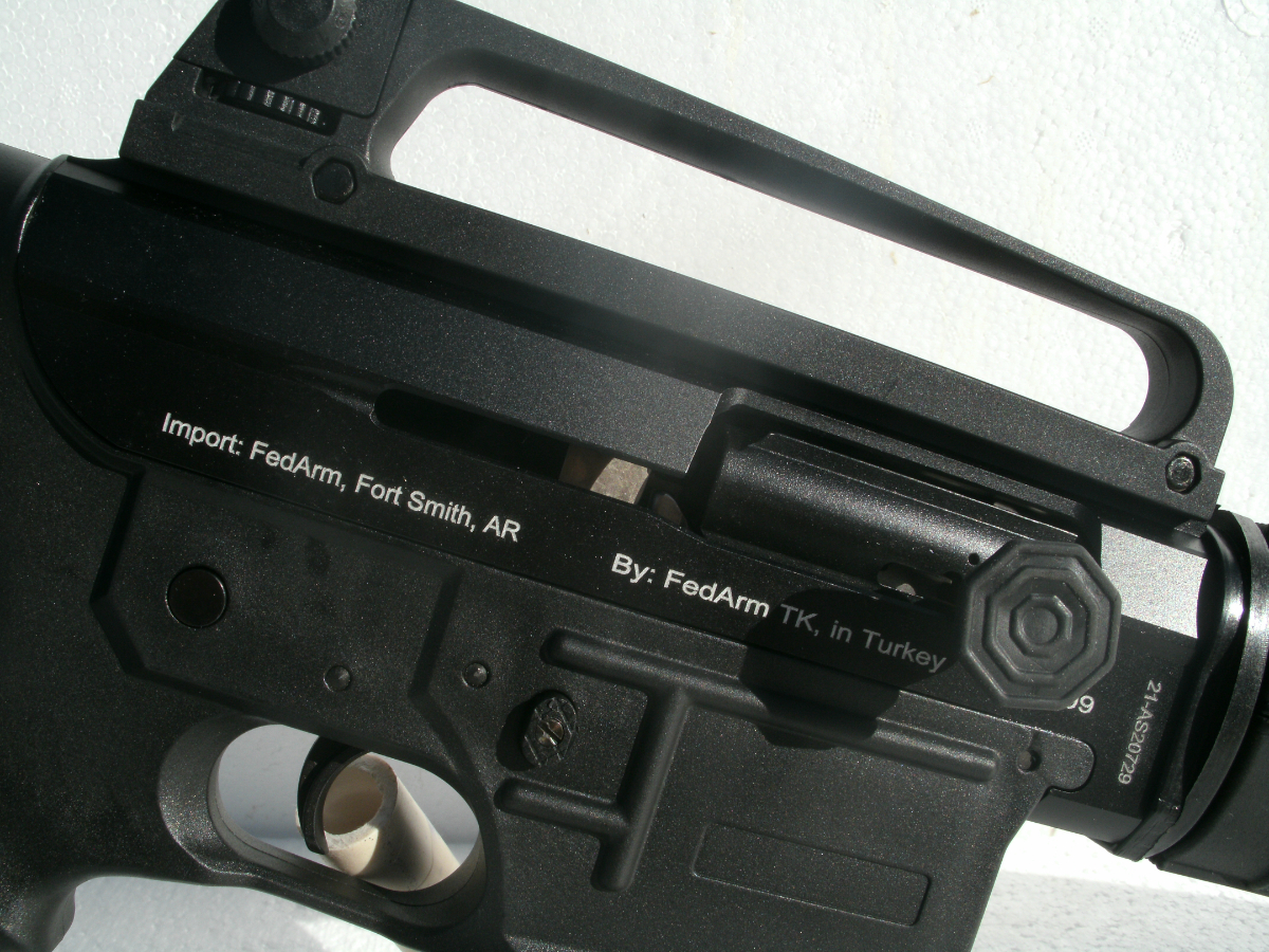 Berika Arms Model Fr-99, Ar-12 Semi Auto, With One 5 And Two 10 Round ...