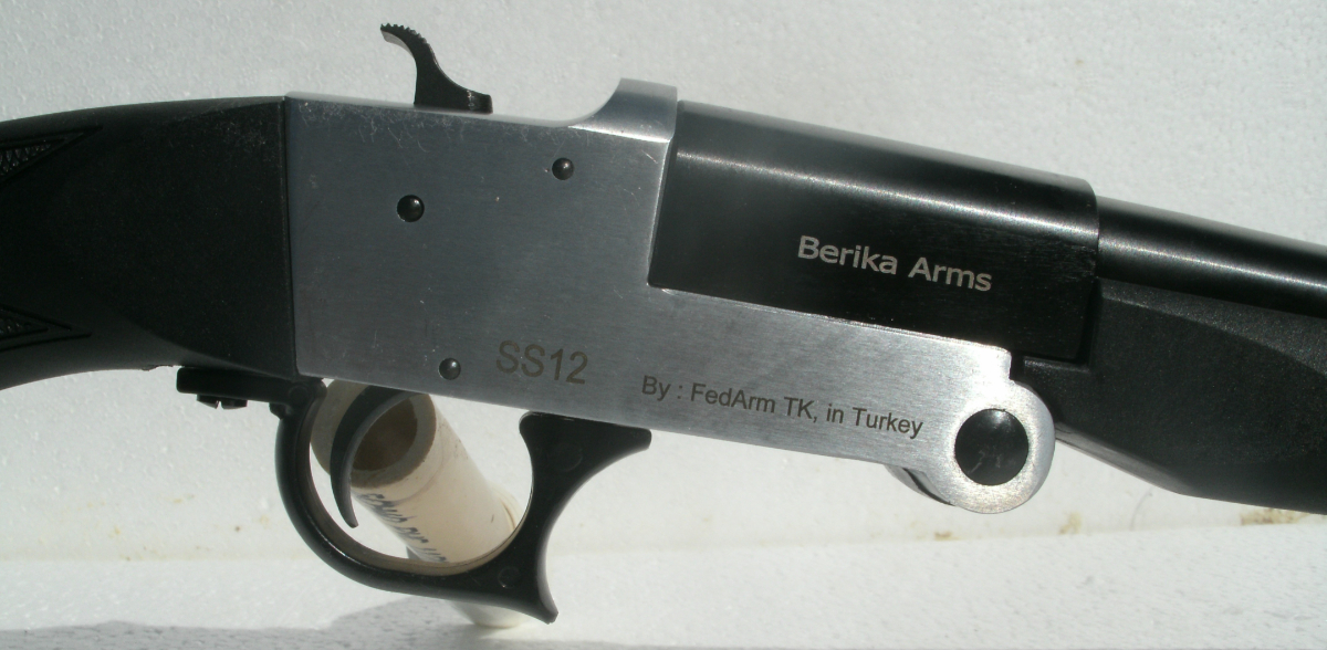 Fed Arms Model SS12, Break Action, Folding Frame, 20 Inch Barrel ...