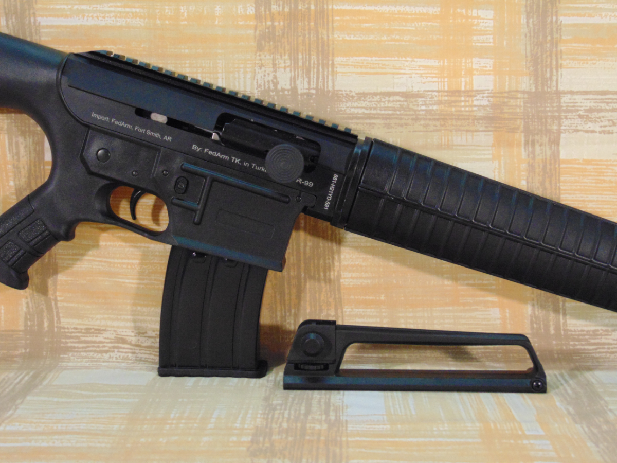 Berika Arms Model Fr-99, Ar-12 Semi Auto, With One 5 And Two 10 Round ...