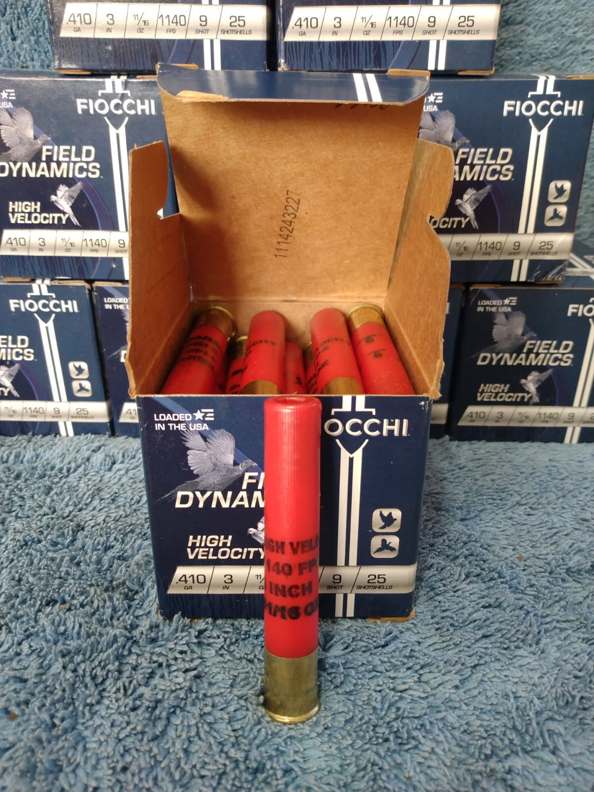 You are bidding on 10 Boxes of Fiocchi .410 Gauge #9 shot 3" ammo, 25 ...