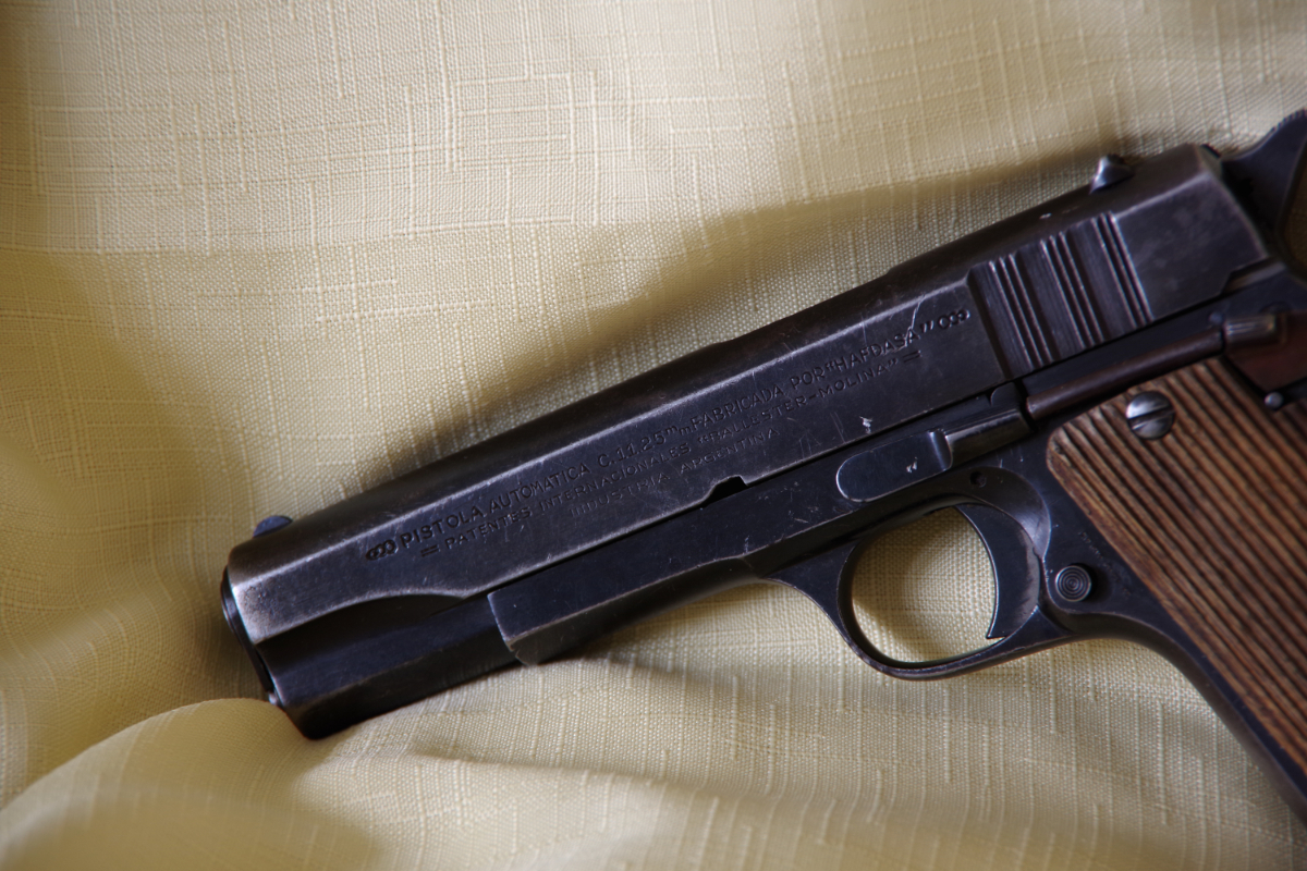 Ballester Molina Ballester-Molina, .45 Acp, `Ejercito Argentino`, Blued ...