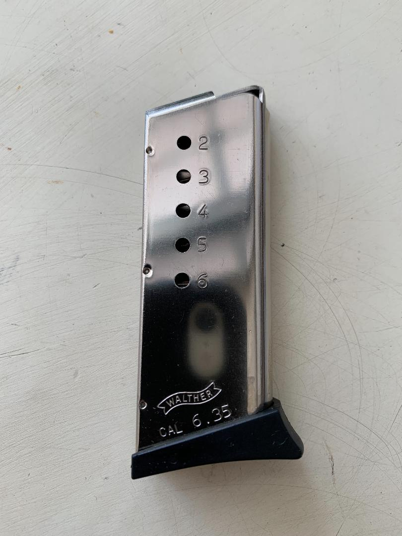 walther TPH 25 ACP 6 round Stainless .25 ACP 17296760 - GunAuction.com