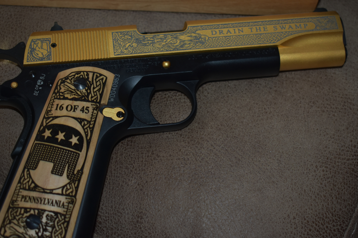Walther Colt 1911, 24k Gold Plated .22 Lr For Sale at GunAuction.com ...