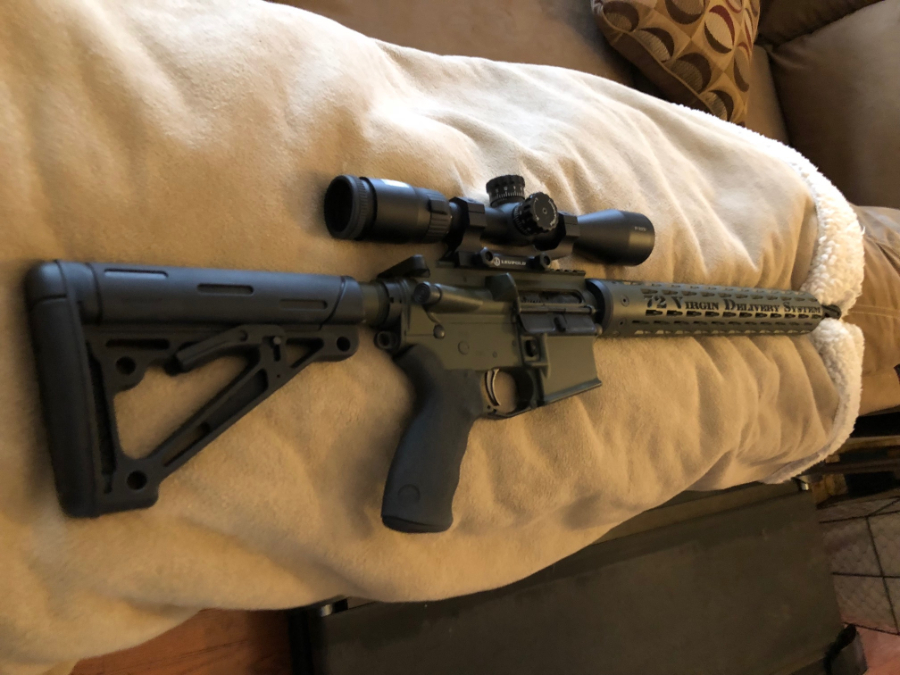 Battle Rifle Company Battle Rifle Custom Coating And Lazer Cut Fore- 72 ...