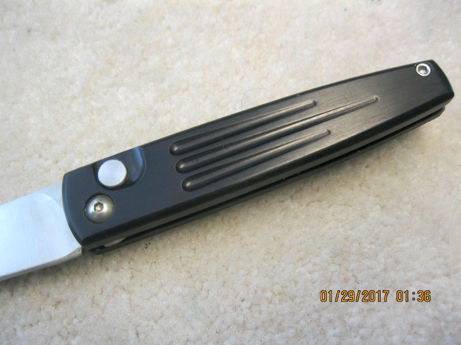 Original BENCHMADE 1000- BLK Spike Auto Knife - Picture 5