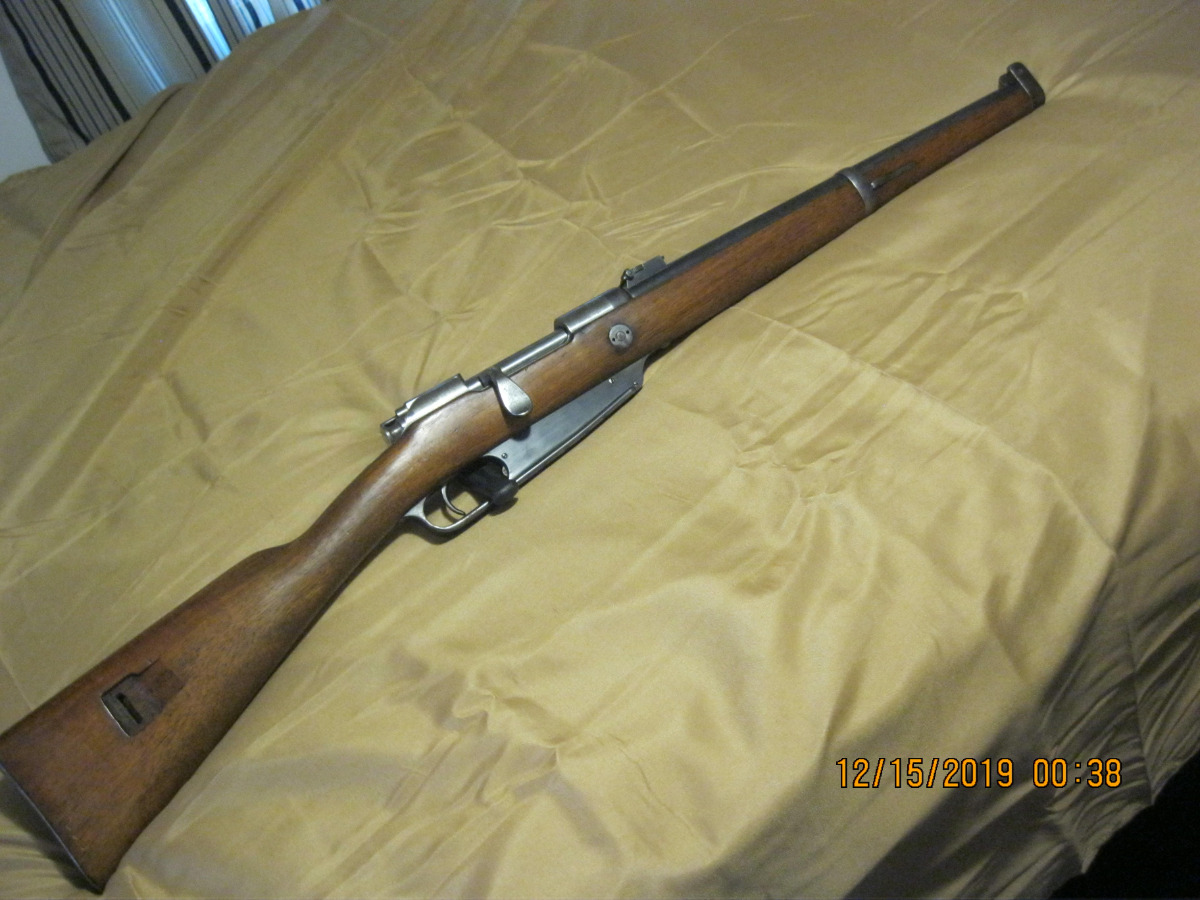 C.G Haenel SUHL 1890 MAUSER MAUSER Model 1888 Commission Carbine ...