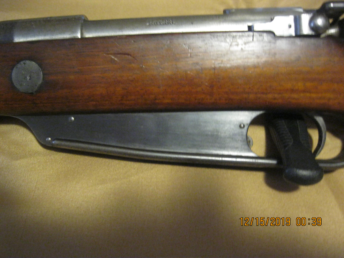 C.G Haenel Suhl 1890 Mauser Mauser Model 1888 Commission Carbine ...