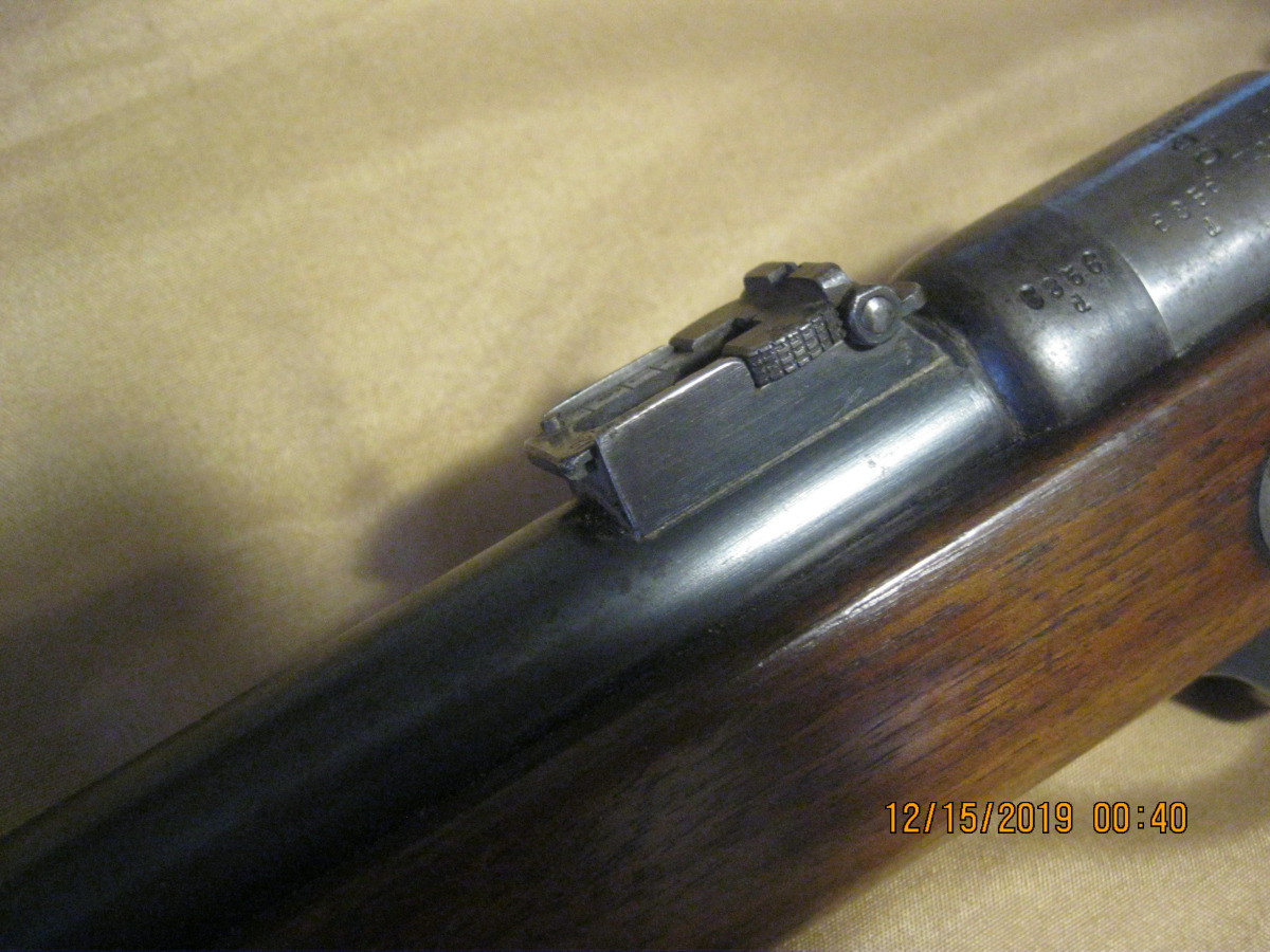 C.G Haenel Suhl 1890 Mauser Mauser Model 1888 Commission Carbine ...
